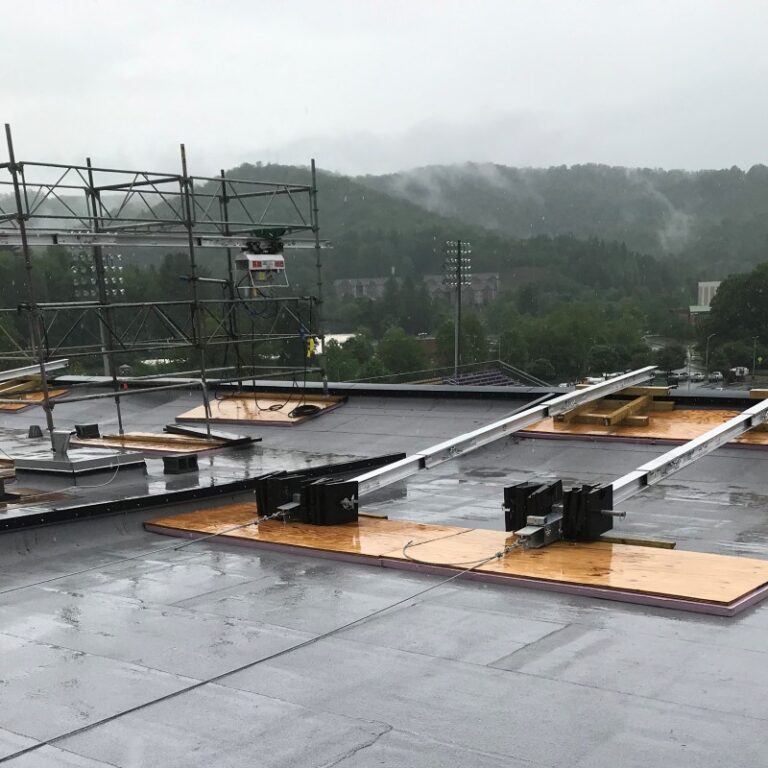 Suspended Scaffolding for Window Washing | Scaffolding Solutions