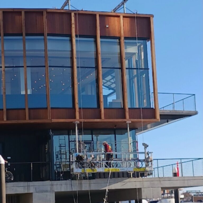 Suspended Scaffolding for Window Washing | Scaffolding Solutions